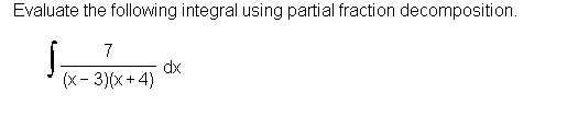 Solved Evaluate the following integral using partial | Chegg.com