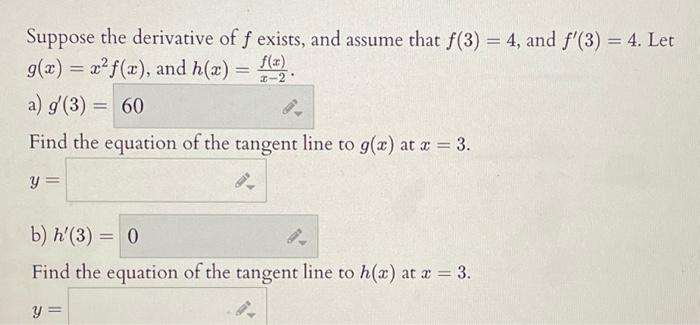 Solved Suppose the derivative of f exists, and assume that | Chegg.com