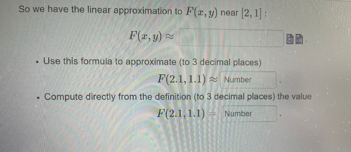 Solved The total differential approximation works in | Chegg.com