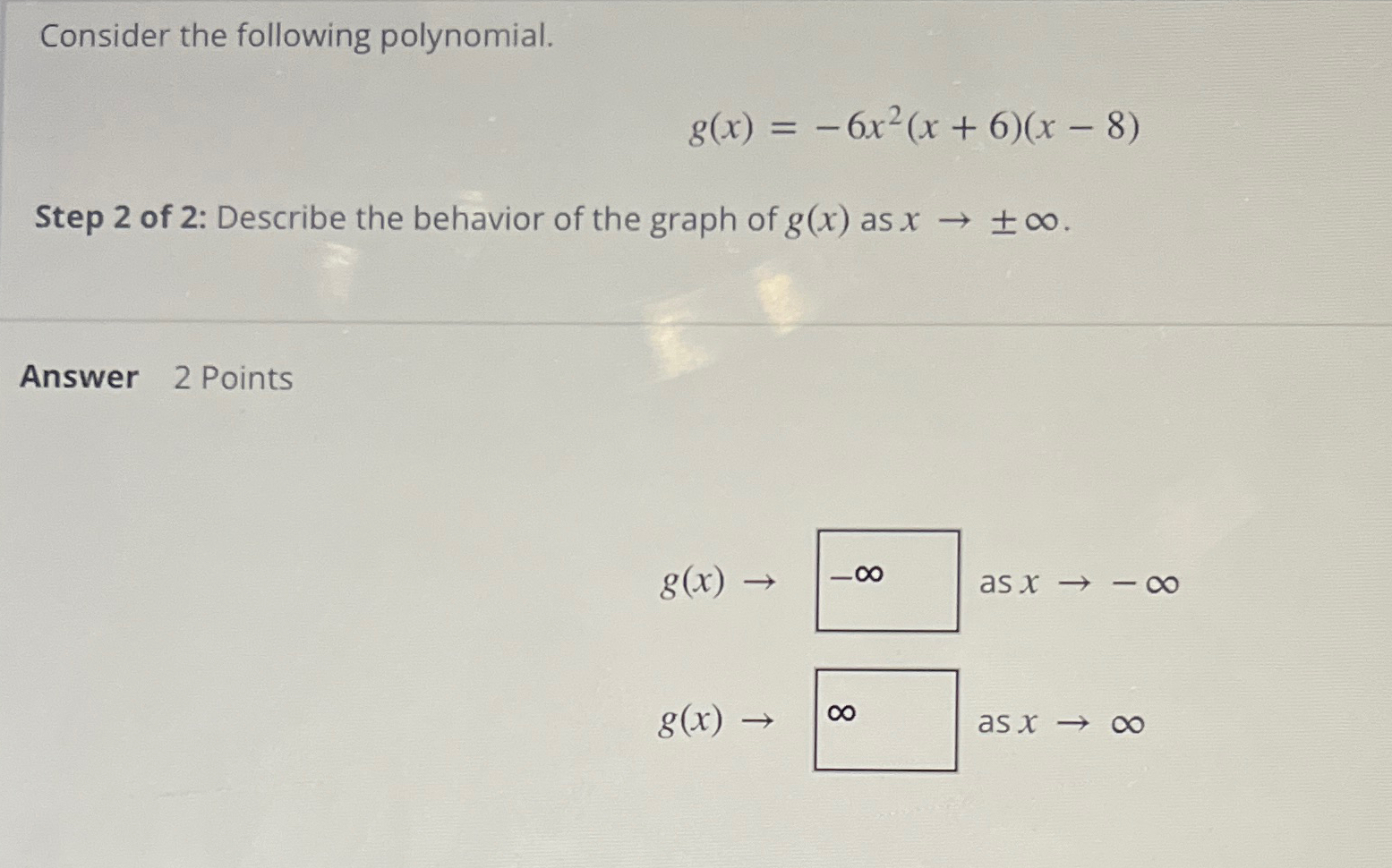 Solved Consider the following | Chegg.com