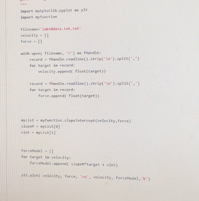 Fit to page Part I 1. Consider the following data | Chegg.com
