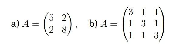 Solved a) Write the representation matrix of the quadratic | Chegg.com