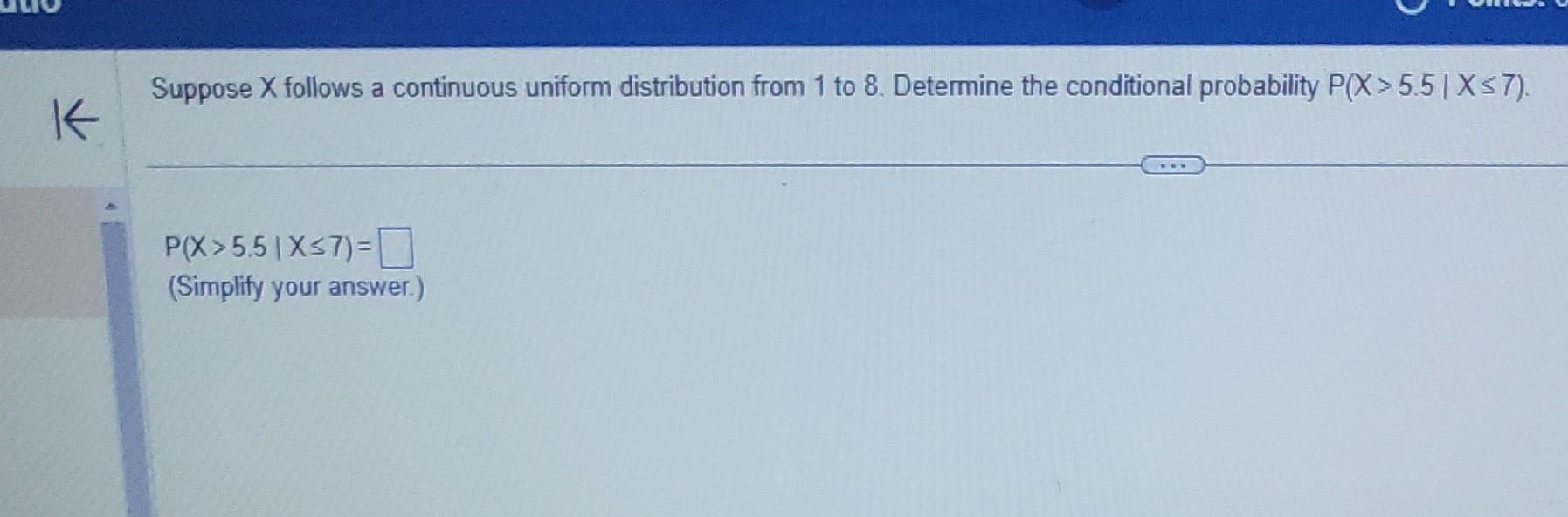 Solved Suppose X follows a continuous uniform distribution | Chegg.com