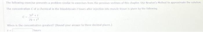 Solved The following exercise presents a problem similar to | Chegg.com