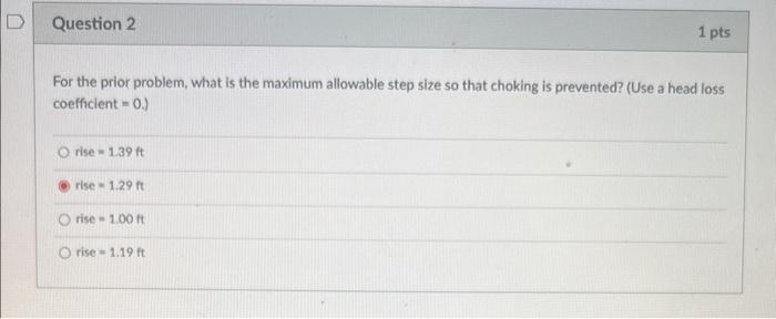 Solved Water is flowing at a depth of 10ft with a velocity | Chegg.com