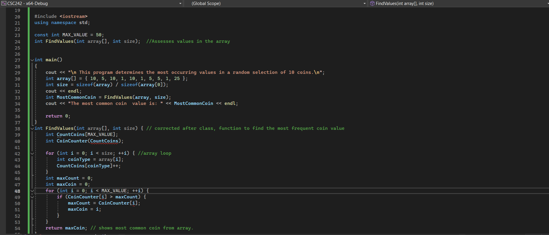 Solved I can't get this to compile and I'm not sure why. Any | Chegg.com