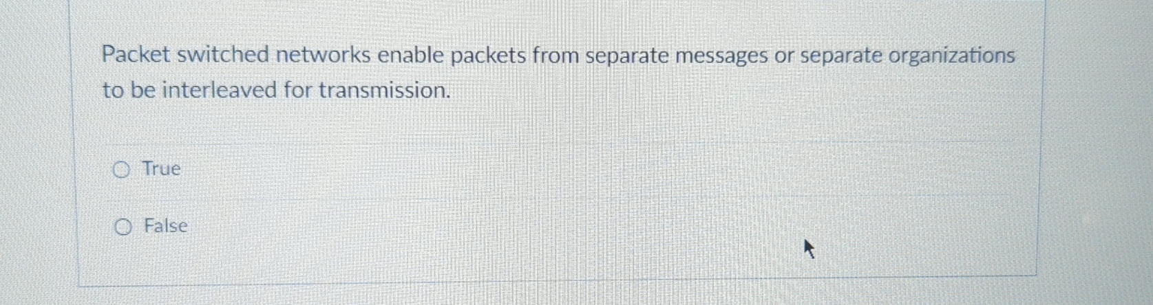 Solved Packet switched networks enable packets from separate | Chegg.com