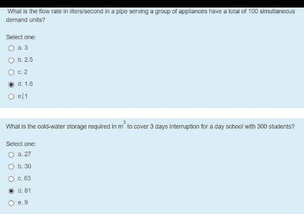 Solved In an Indirect Boosted Cold-Water system to tanks, | Chegg.com