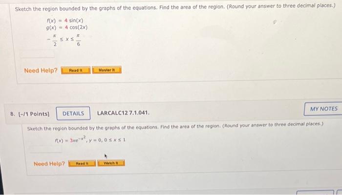 Solved Sketch the region bounded by the graphs of the | Chegg.com