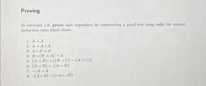 In exercises 1-8, prove each expression by | Chegg.com