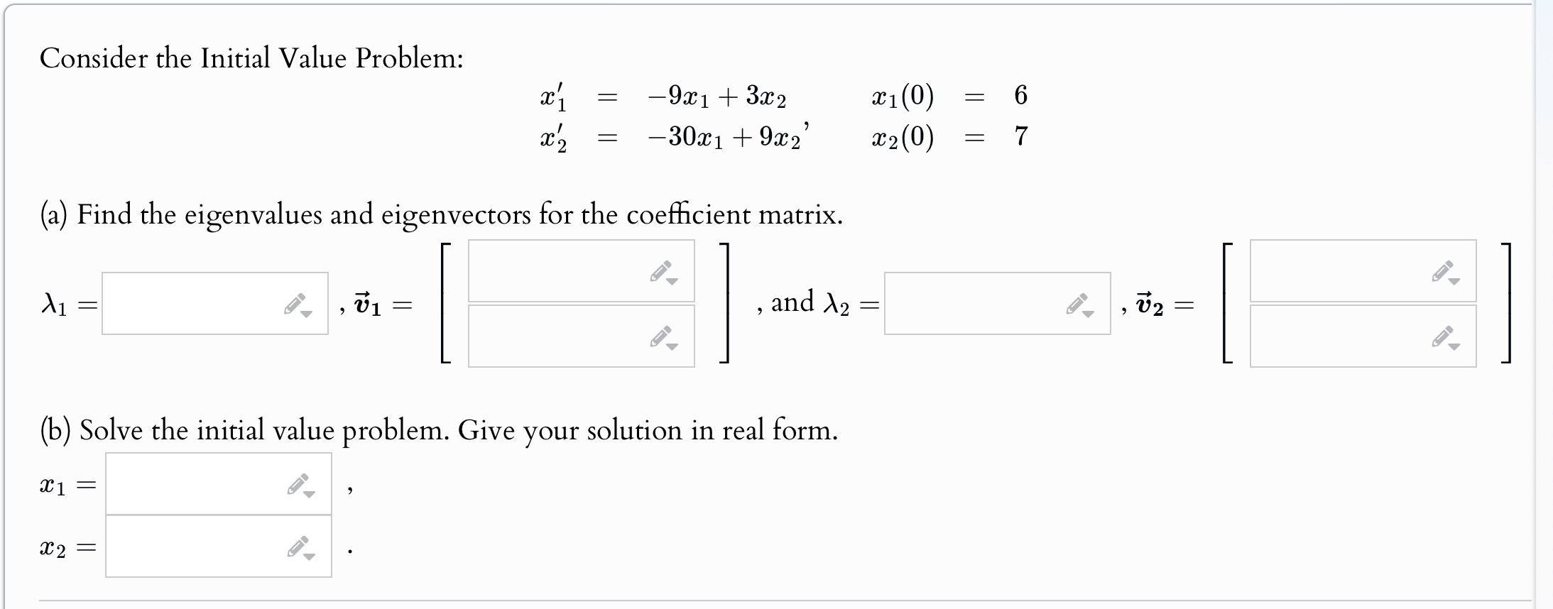 Solved Consider the Initial Value | Chegg.com