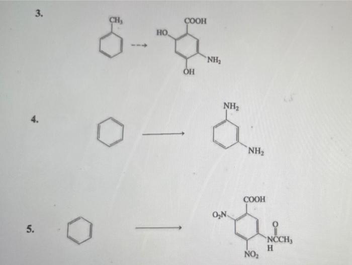 Solved B. Propose synthesis of the following compounds using | Chegg.com