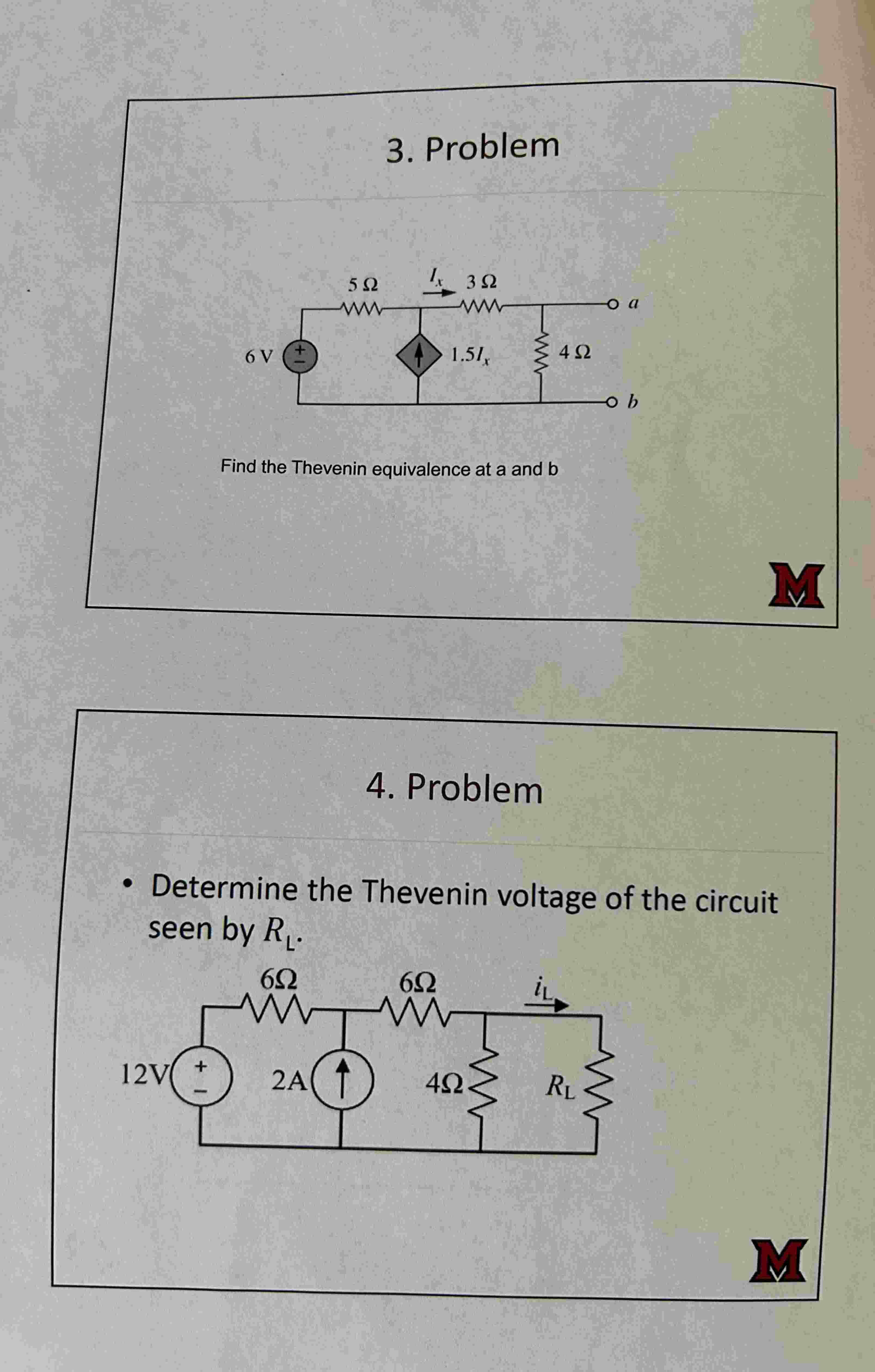 Solved 3. ﻿Find the Thevenin Equivalence at a and | Chegg.com