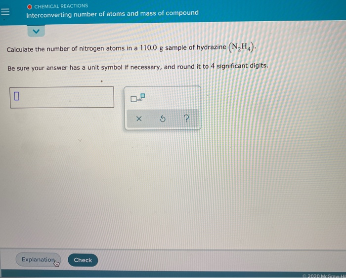 Solved O CHEMICAL REACTIONS Interconverting number of atoms | Chegg.com