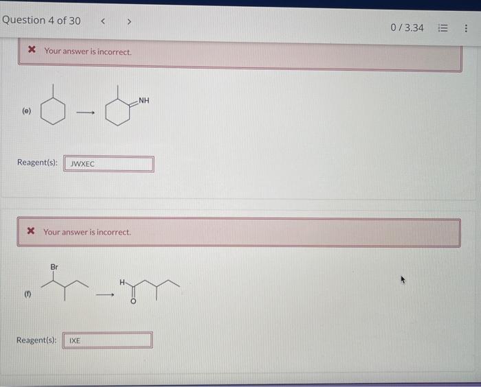 Solved Select the reagent(s) that would efficiently convert | Chegg.com