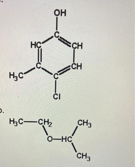 Solved HC H3C H3C-CH2 OH Co ـن CI SCH :CH O-HC CH3 CH3 | Chegg.com