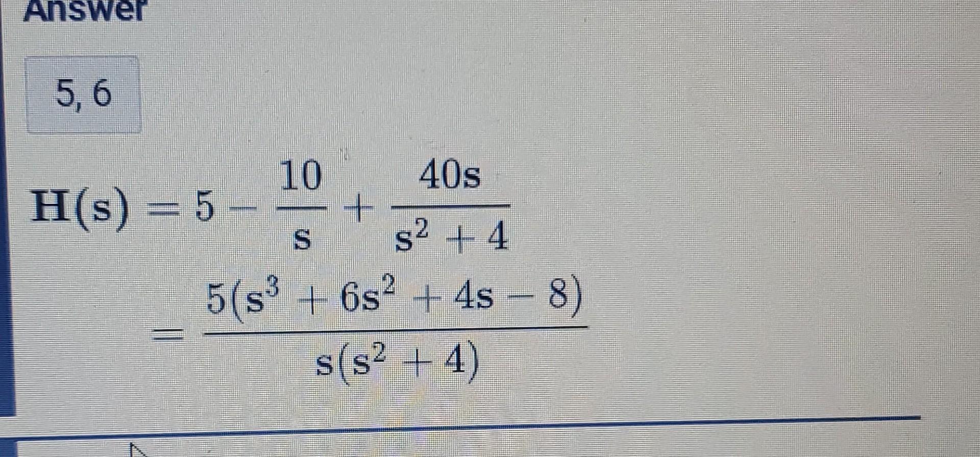 Solved Signals and systems. We are learning transfer | Chegg.com