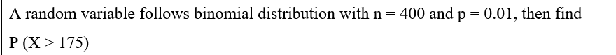 Solved A random variable follows binomial distribution with | Chegg.com
