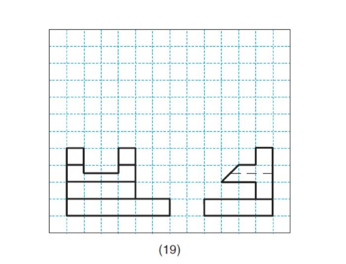 Solved Determine and Add the missing view. Assume each grid | Chegg.com