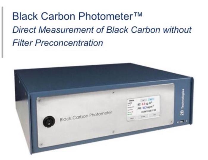 Solved TM Black Carbon Photometer Direct Measurement of | Chegg.com