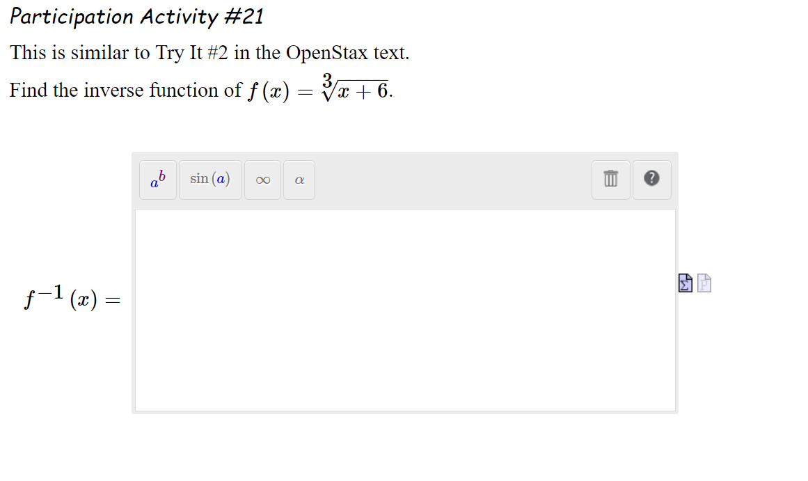 Solved Participation Activity #21This is similar to Try It | Chegg.com