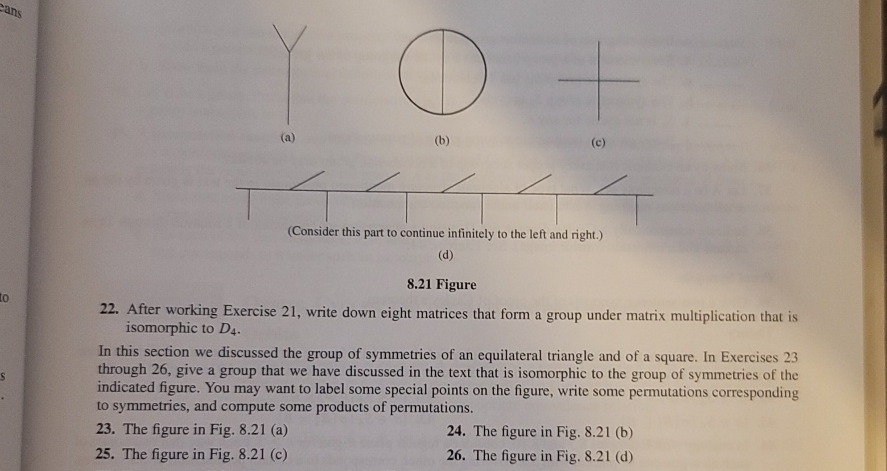 8.21 ﻿Figure22. ﻿After working Exercise 21, ﻿write | Chegg.com