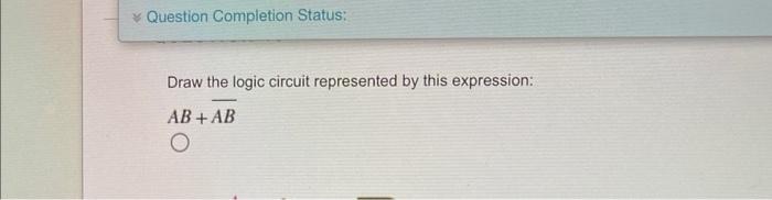Solved Draw the logic circuit represented by this | Chegg.com