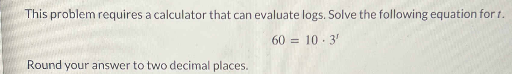 Solved This problem requires a calculator that can evaluate | Chegg.com