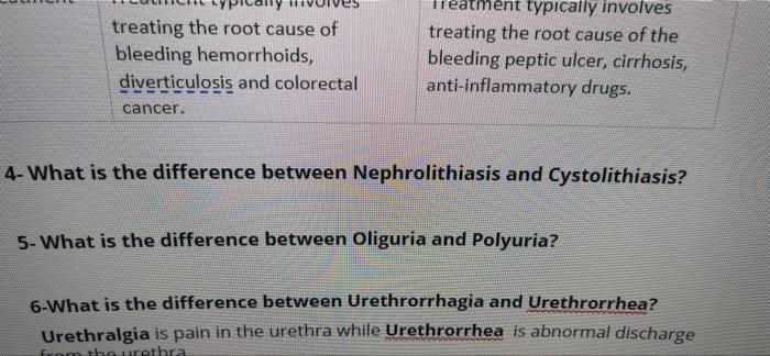 Solved treating the root cause of bleeding hemorrhoids, | Chegg.com