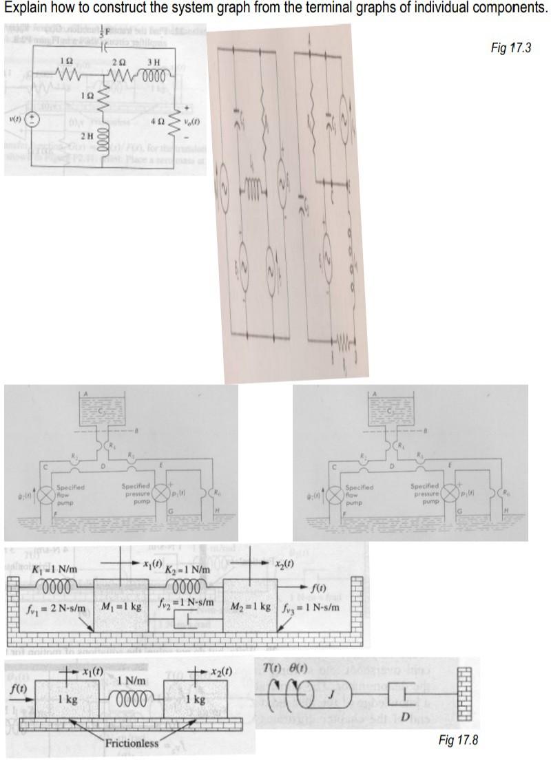 17. Identify the two terminal components, and draw | Chegg.com