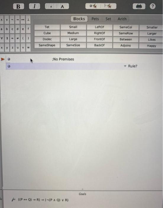 Solved please help me complete this fitch formal proof with | Chegg.com