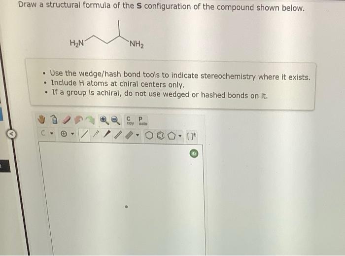 Solved Draw a structural formula of the RS configuration of | Chegg.com