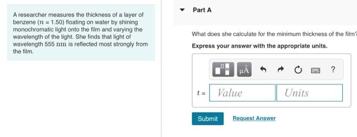Solved Parallel light rays with a wavelength of 613 nm fall | Chegg.com