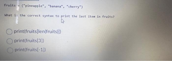 Solved Given the following function definition, what would | Chegg.com