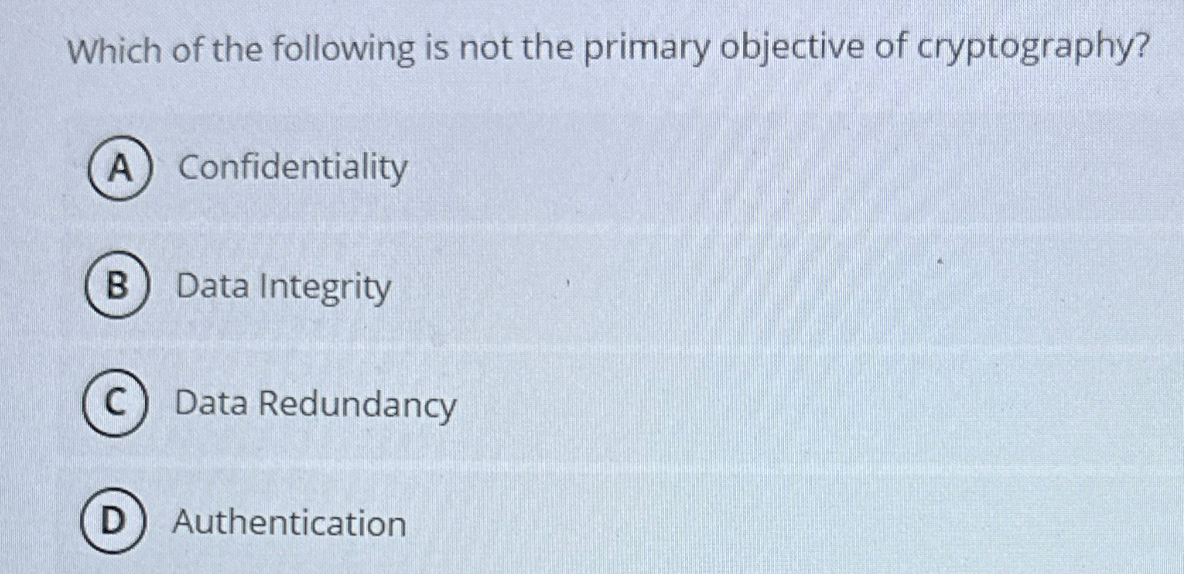 Which of the following is not the primary objective | Chegg.com
