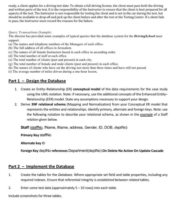 Solved In this course, you are required to develop a simple | Chegg.com