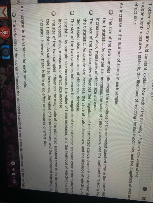 Solved Tuvietis If other factors are held constant, explain | Chegg.com