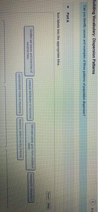 Building Vocabulary: Dispersion Patterns