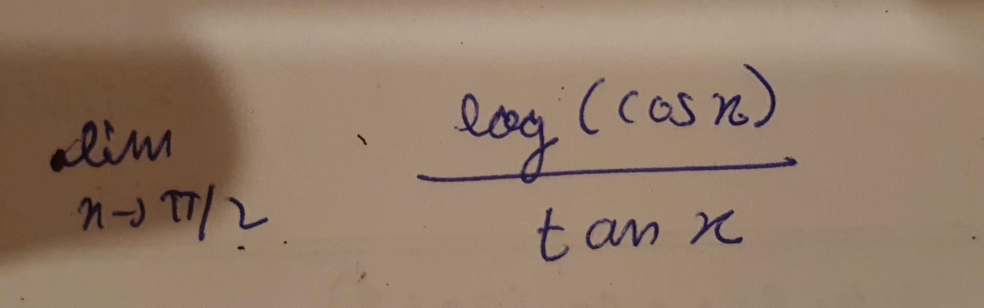 Solved tanxlog(cosx) | Chegg.com