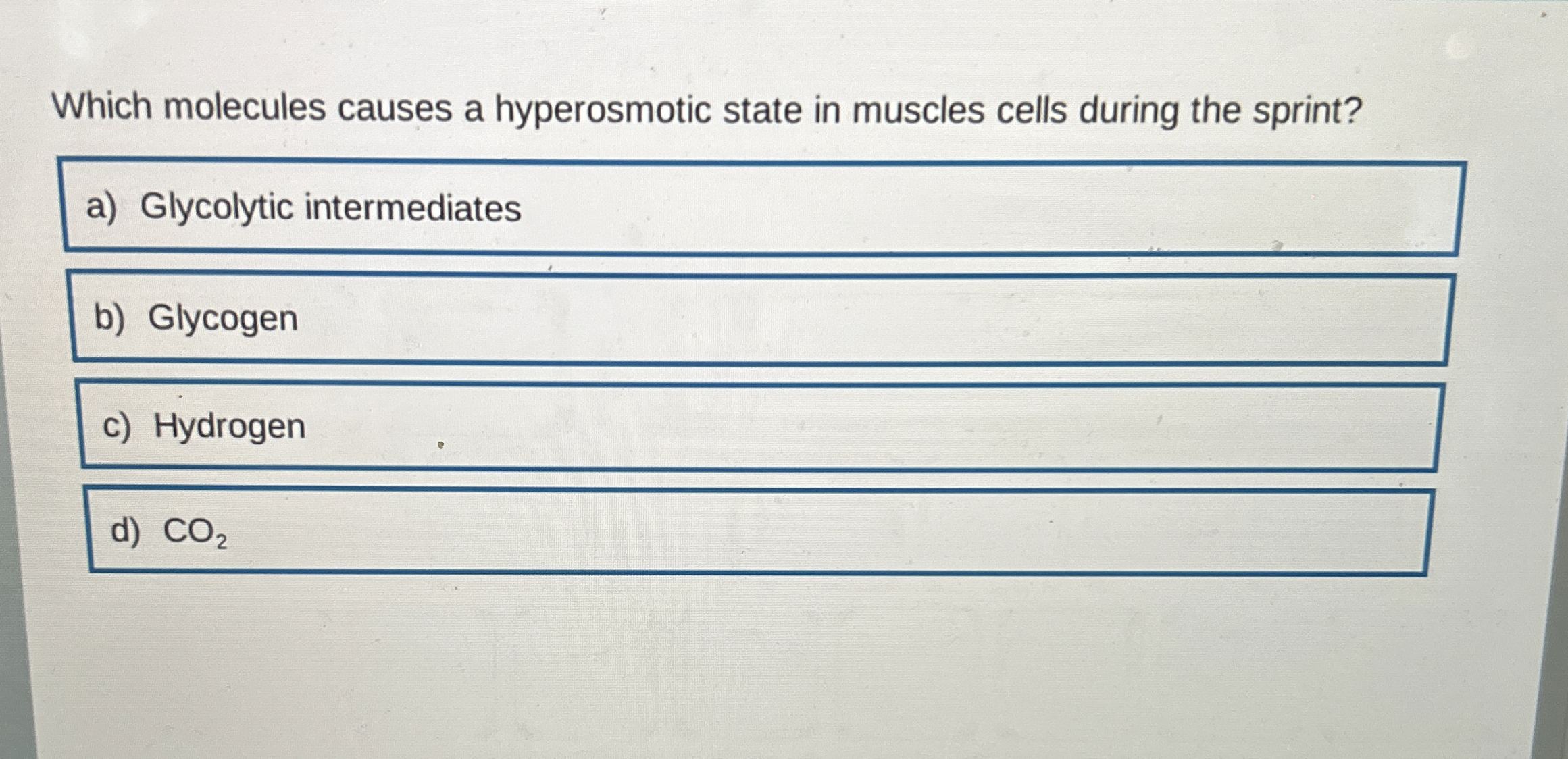 Solved Which molecules causes a hyperosmotic state in | Chegg.com