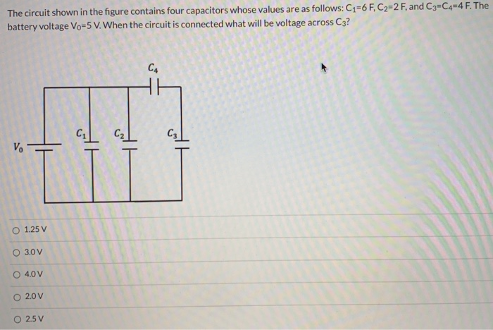 Solved The circuit shown in the figure contains four | Chegg.com