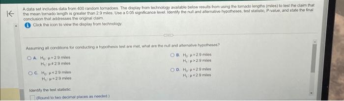 Solved A data set includes data from 400 random tornadoes. | Chegg.com