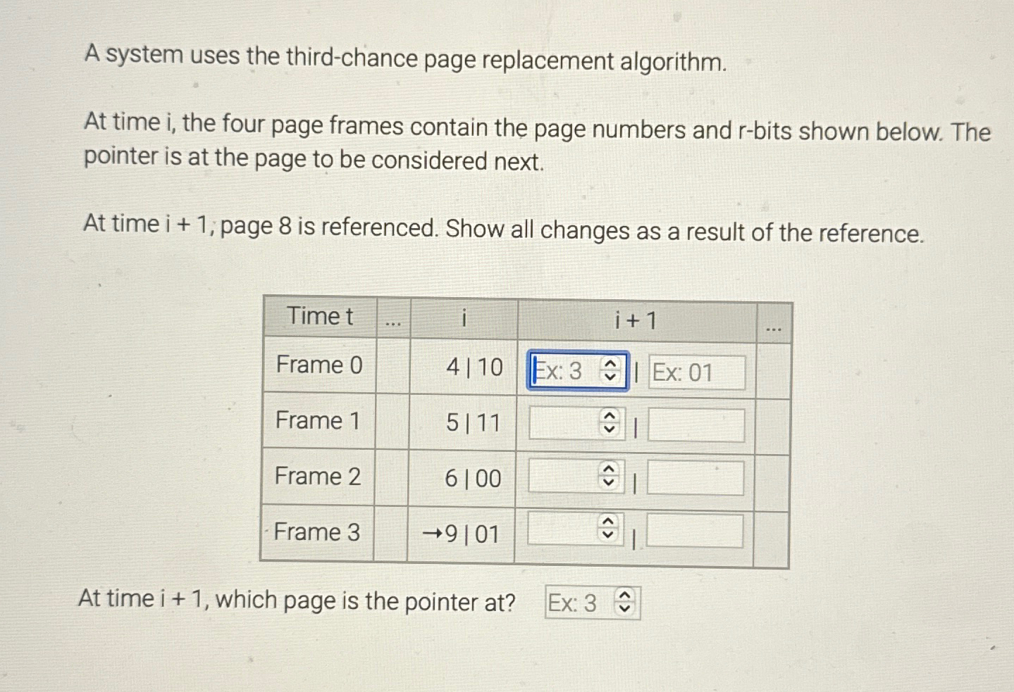 Solved A system uses the third-chance page replacement | Chegg.com