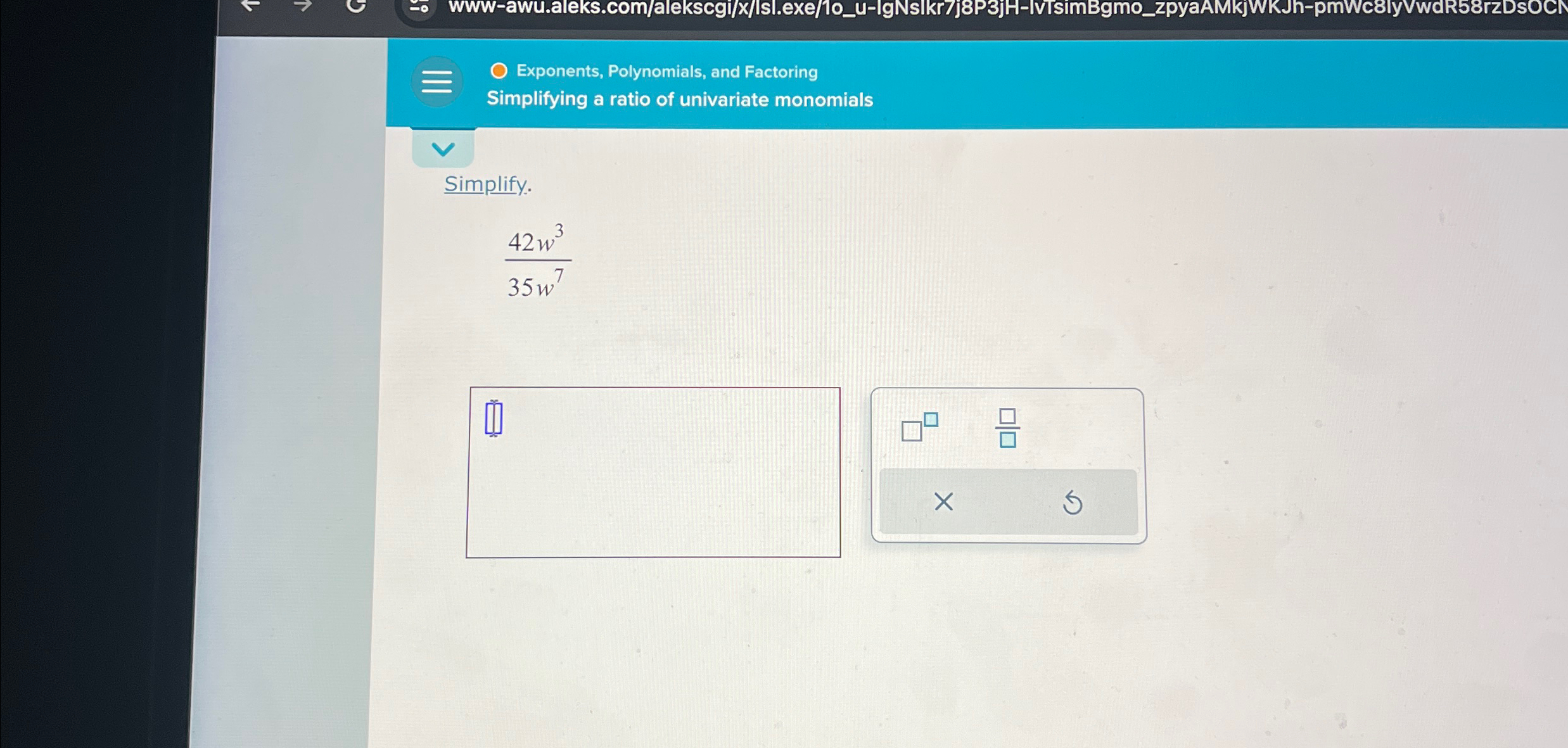 Solved Exponents, Polynomials, and FactoringSimplifying a | Chegg.com