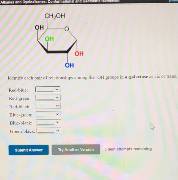 Solved Alkanes and Cycloalkanes: Conformational and | Chegg.com