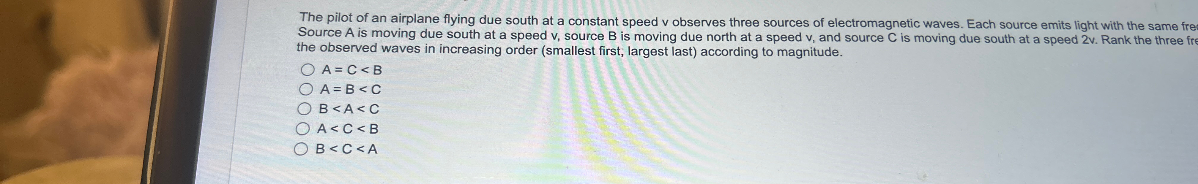 Solved The pilot of an airplane flying due south at a | Chegg.com