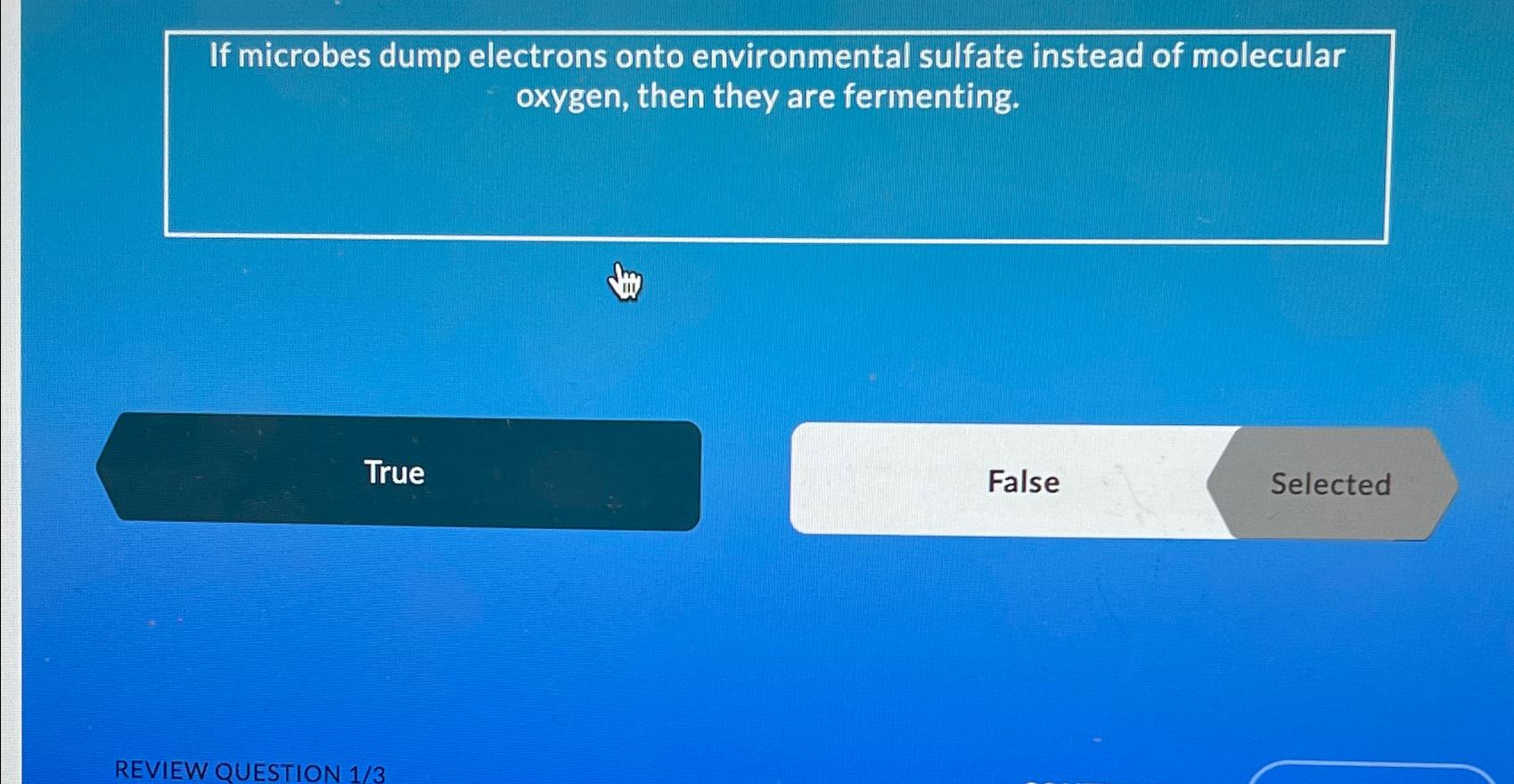 Solved If microbes dump electrons onto environmental sulfate | Chegg.com