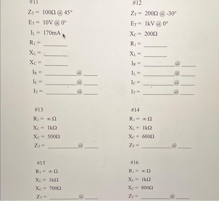 Solved R1=100ΩR1=4ΩXL=200ΩXC=300ΩXL=5ΩET=100 | Chegg.com