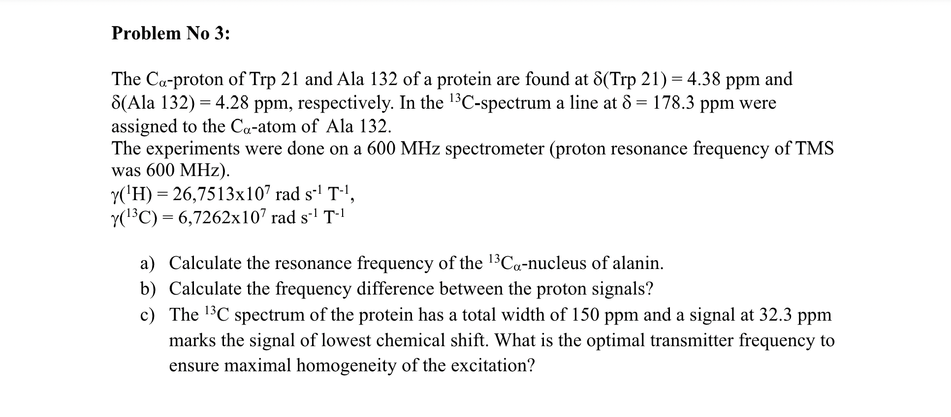 Solved 1. ﻿Calculate the Boltzmann populations for the two | Chegg.com