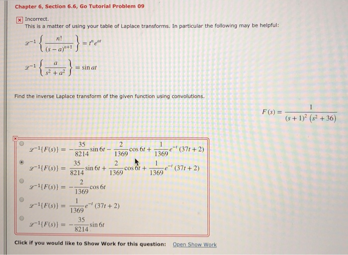Solved Chapter 6, Section 6.6, Go Tutorial Problem 09 x | Chegg.com